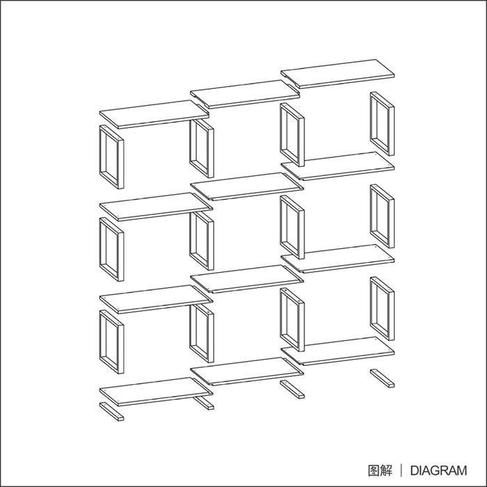 S03 Shelf / Shelving system by smartwoodhouse - 谷德设计网