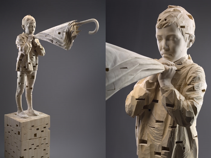 Gehard Demetz’ sculpture art - 谷德设计网