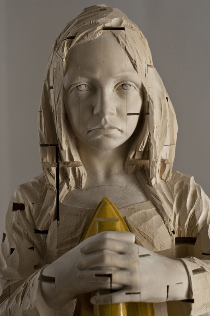 Gehard Demetz’ sculpture art - 谷德设计网