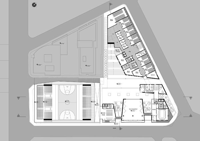 USJ Campus de L’Innovation et du Sport by 109 Architects - 谷德设计网