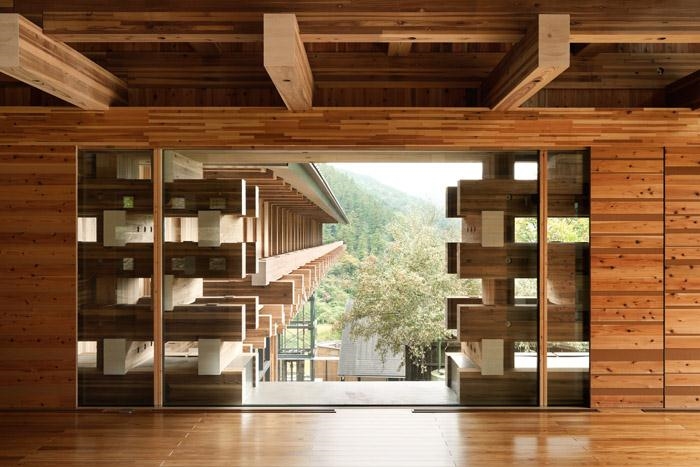 Yusuhara Wooden Bridge Museum by Kengo Kuma + Associates - 谷德设计网