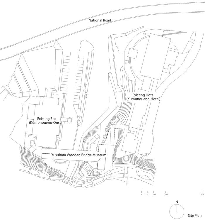 Yusuhara Wooden Bridge Museum by Kengo Kuma + Associates - 谷德设计网
