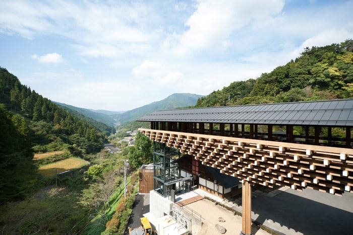 Yusuhara Wooden Bridge Museum by Kengo Kuma + Associates - 谷德设计网