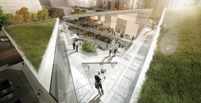 Beach and Howe St. ，Canada by BIG - 谷德设计网