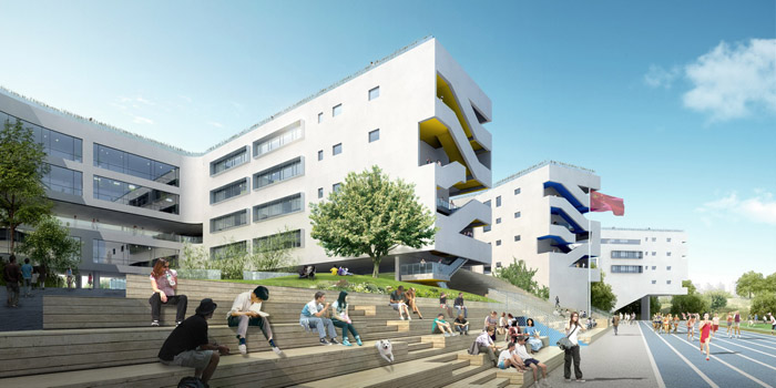 Beijing No. 4 Middle School Fangshan Campus - 谷德设计网