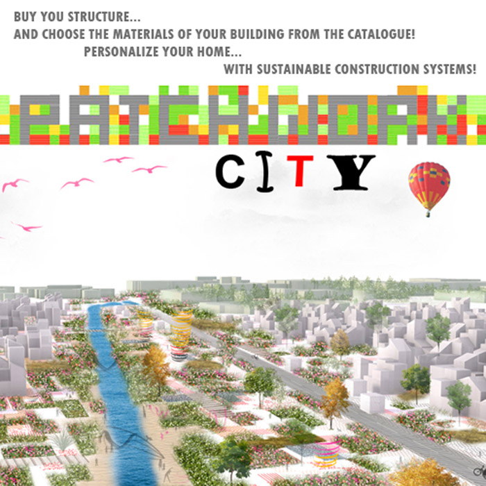 Patchwork City Masterplan by OOIIO Architecture - 谷德设计网