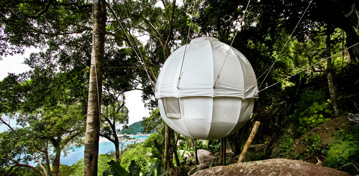 Cocoon Tree Bed - 谷德设计网