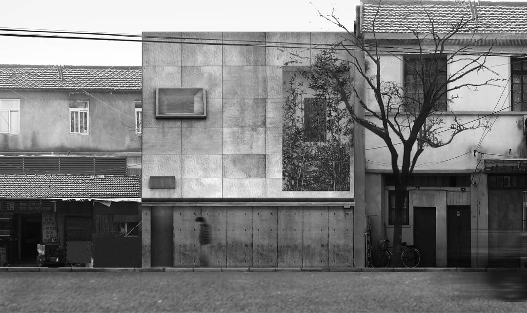 A residence with a round by Panhui - 谷德设计网