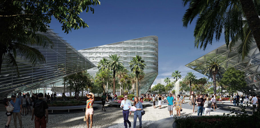 Miami Beach Convention Center Proposal / BIG - 谷德设计网