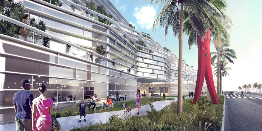 Miami Beach Convention Center Proposal / BIG - 谷德设计网