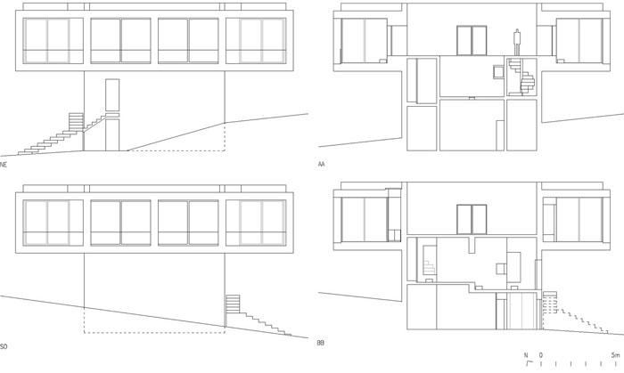 Solo Houses by Pezo Von Ellrichshausen - 谷德设计网