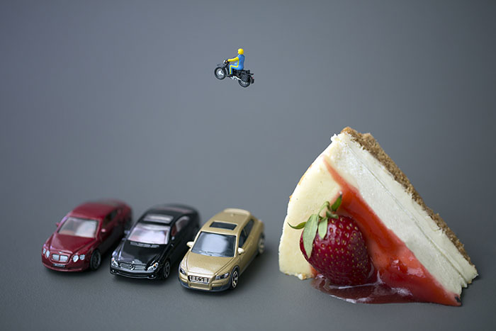 Big Appetites series by Christopher Boffoli - 谷德设计网