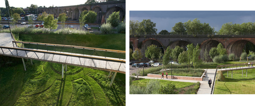 The Hive Worcester Library Landscape / Grant Associates - 谷德设计网
