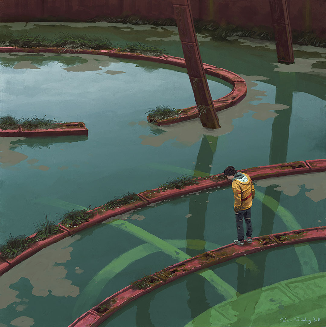 Simon Stalenhag Artwork - 谷德设计网