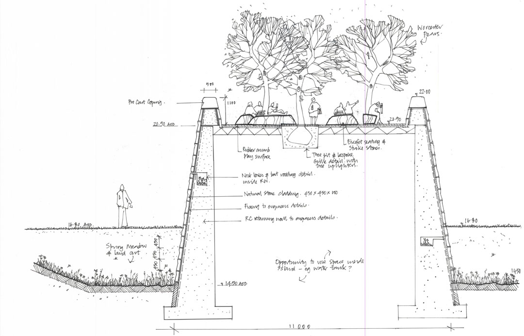 The Hive Worcester Library Landscape / Grant Associates - 谷德设计网