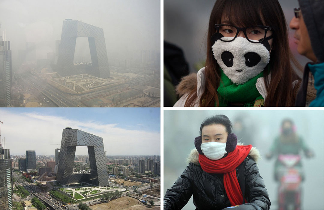 SMOG-Holes of clean air in Beijing / Daan Roosegaarde - 谷德设计网