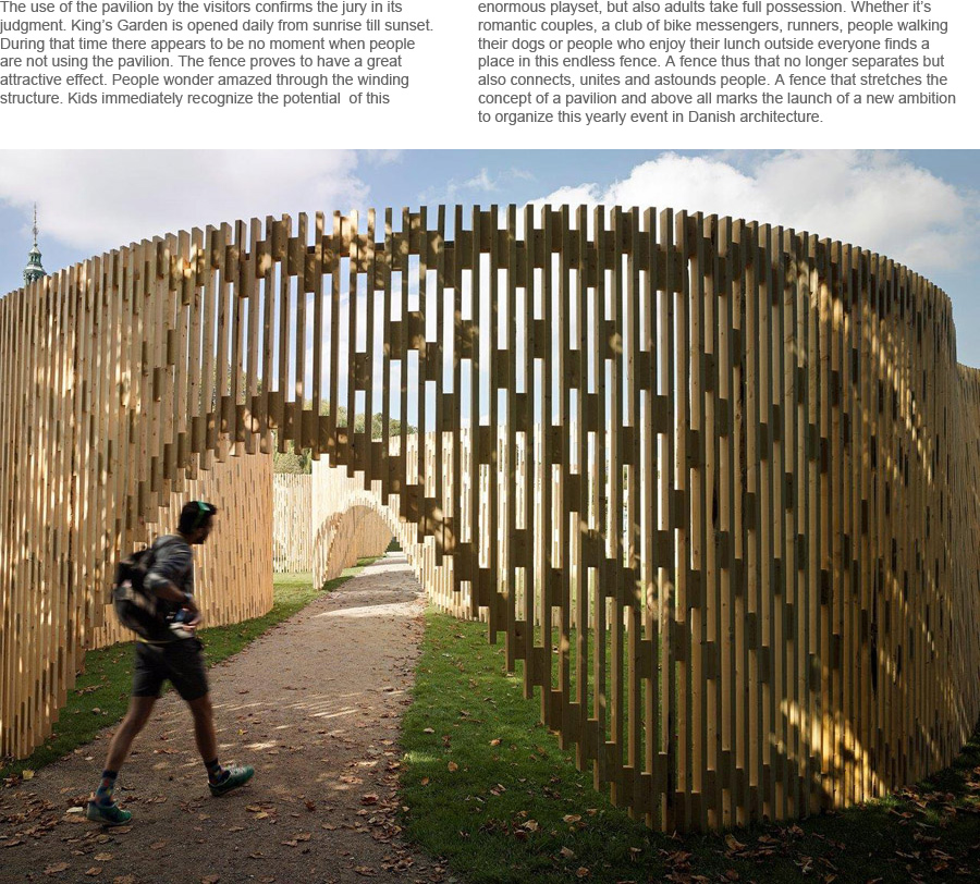 Completed: Temporary Pavilion / FABRIC - 谷德设计网