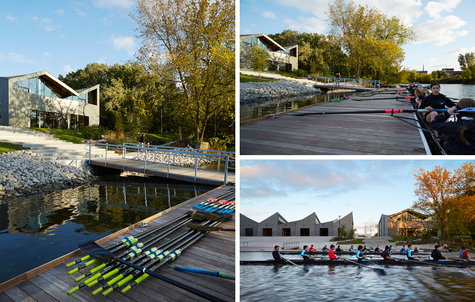 WMS Boathouse at Clark Park / Studio Gang Architects - 谷德设计网