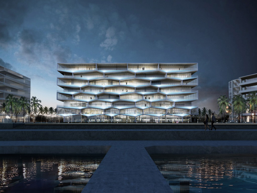 BIG Designs Centerpiece for a New Resort in the Bahamas - 谷德设计网