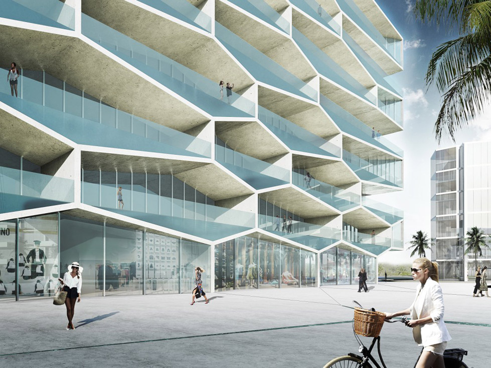 BIG Designs Centerpiece for a New Resort in the Bahamas - 谷德设计网