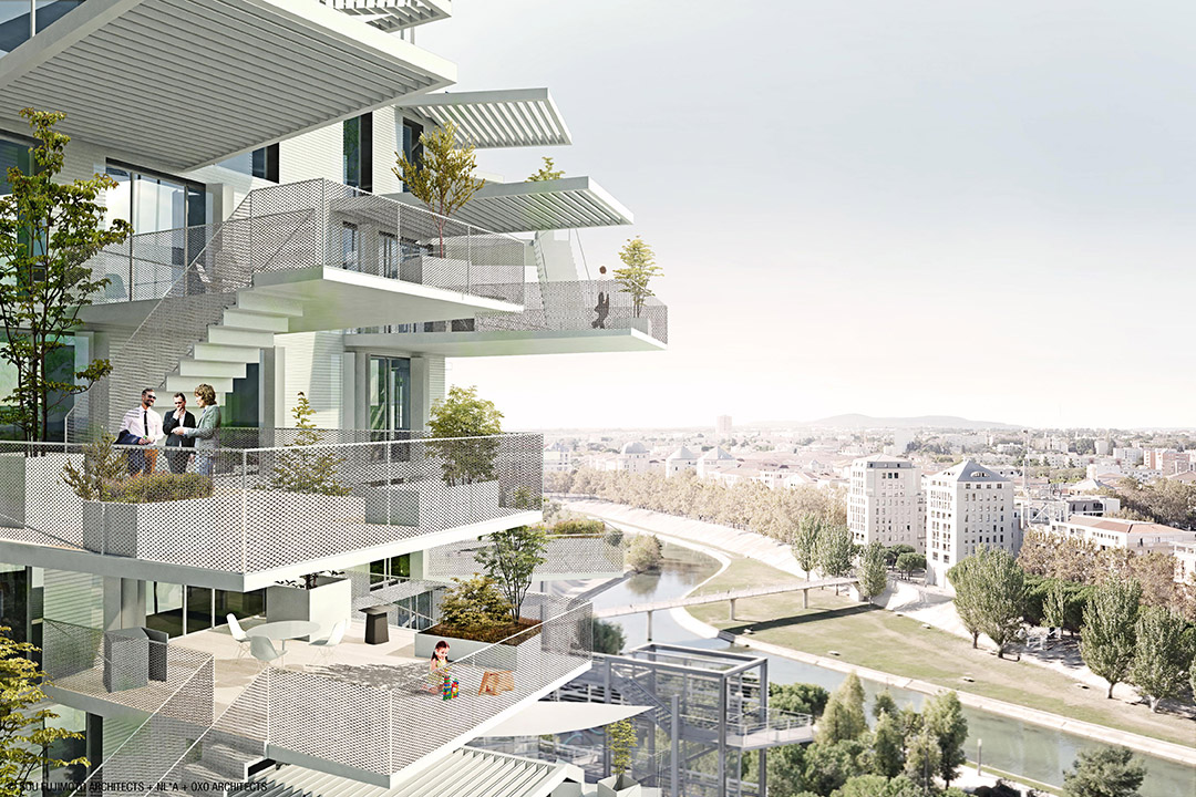 White Tree , Montpellier, France by Sou fujimoto, Nicolas Laisné ...