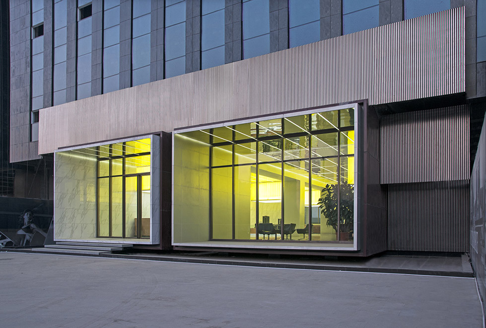 Juxing Tower Showroom by People’s Architecture Office - 谷德设计网