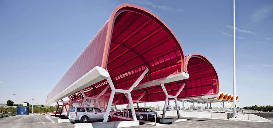 10 Toll Stations and Canopies at the AP-7 South, atalonia - 谷德设计网