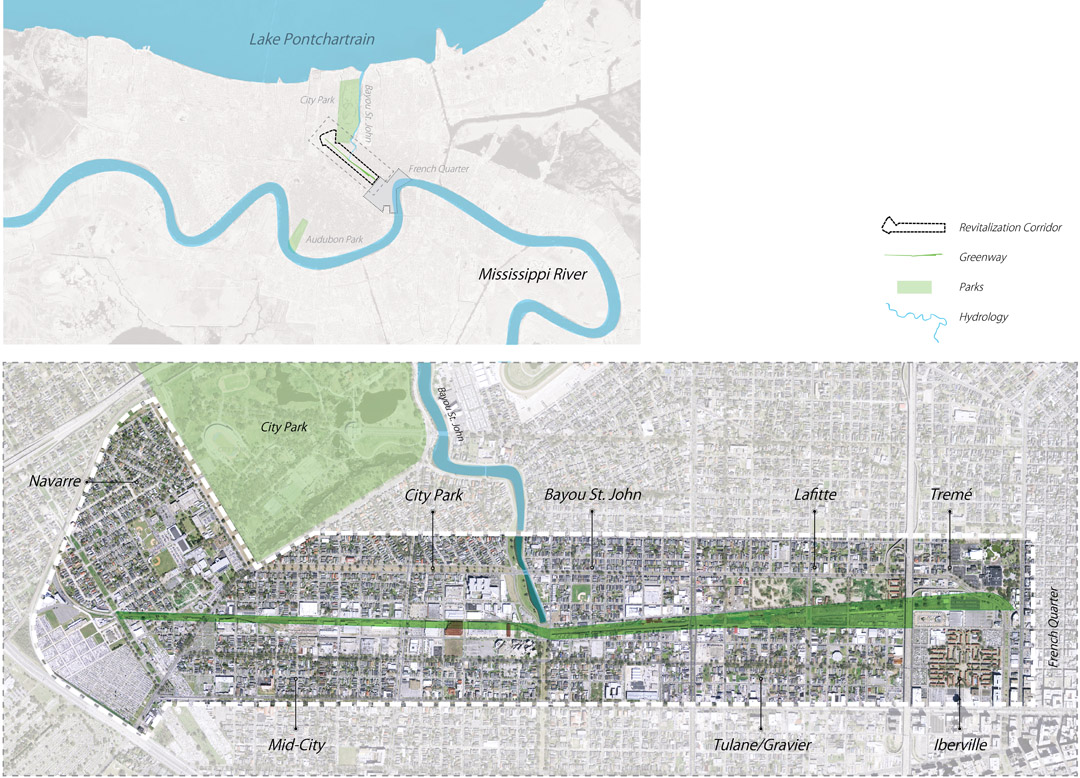 2013 ASLA AWARD OF ANALYSIS AND PLANNING: Lafitte Greenway ...