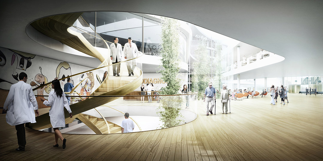 New North Zealand Hospital / C.F. Møller - 谷德设计网