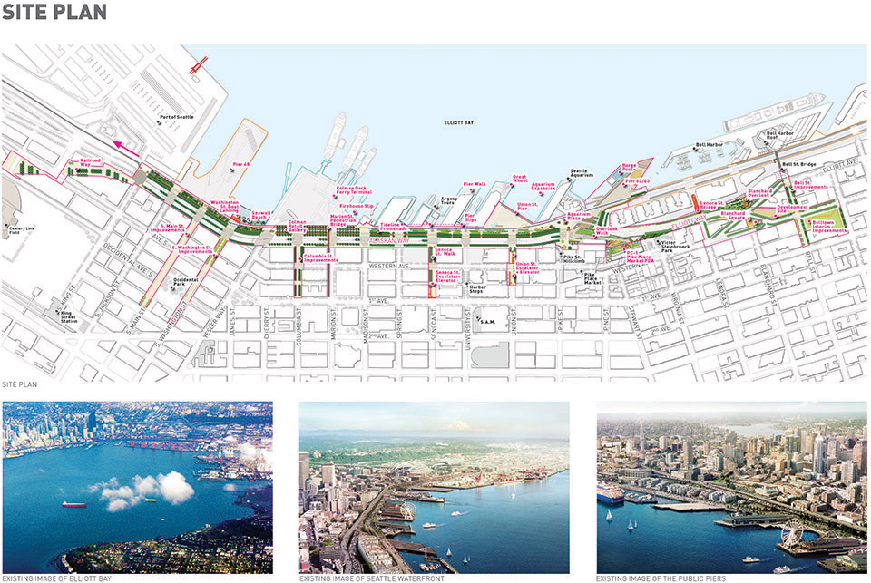 2013 ASLA: Waterfront Seattle by James Corner Field Operations - 谷德设计网