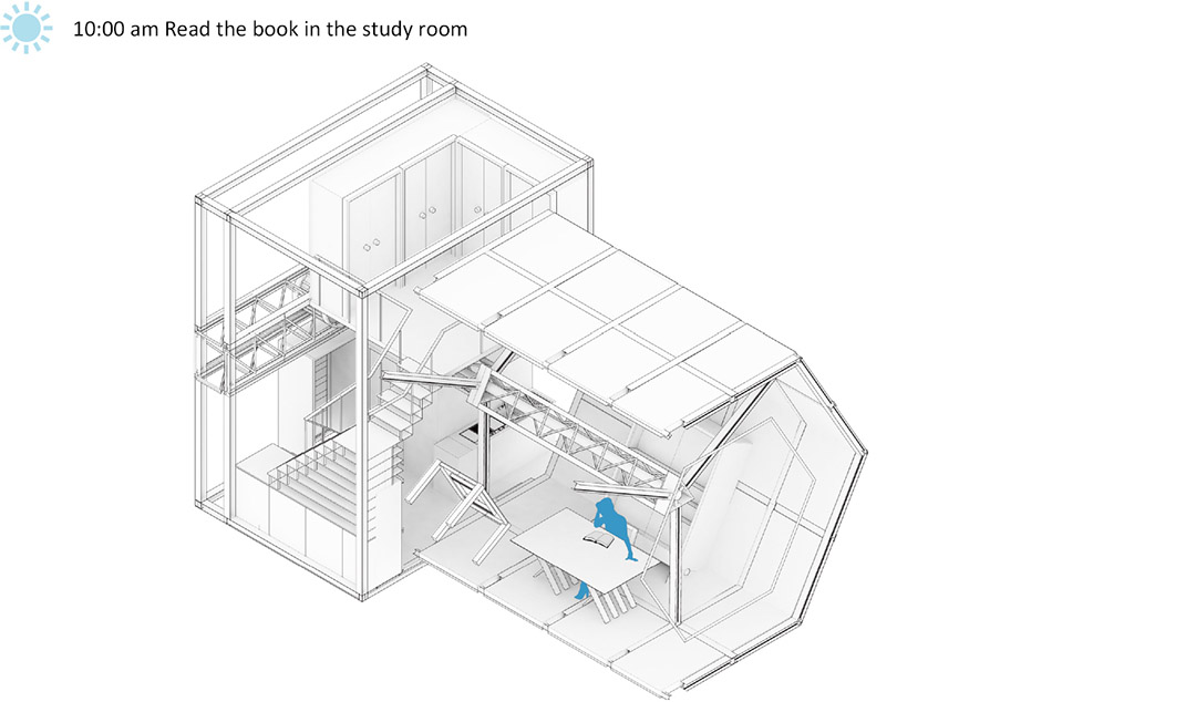 Thesis：Rotating plug-in Capsule apartment in Shanghai - 谷德设计网