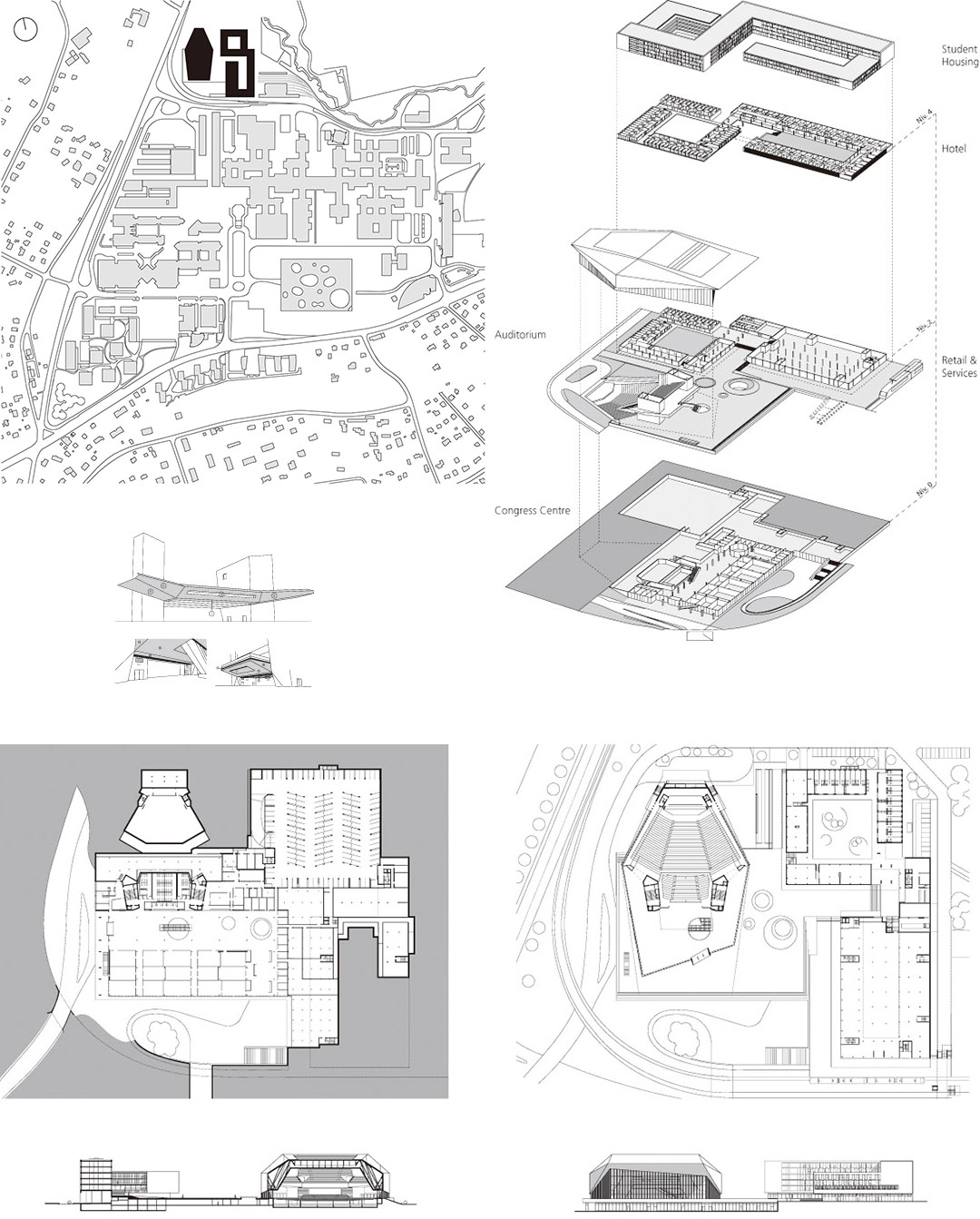 SwissTech Convention Center & Student Housing - 谷德设计网