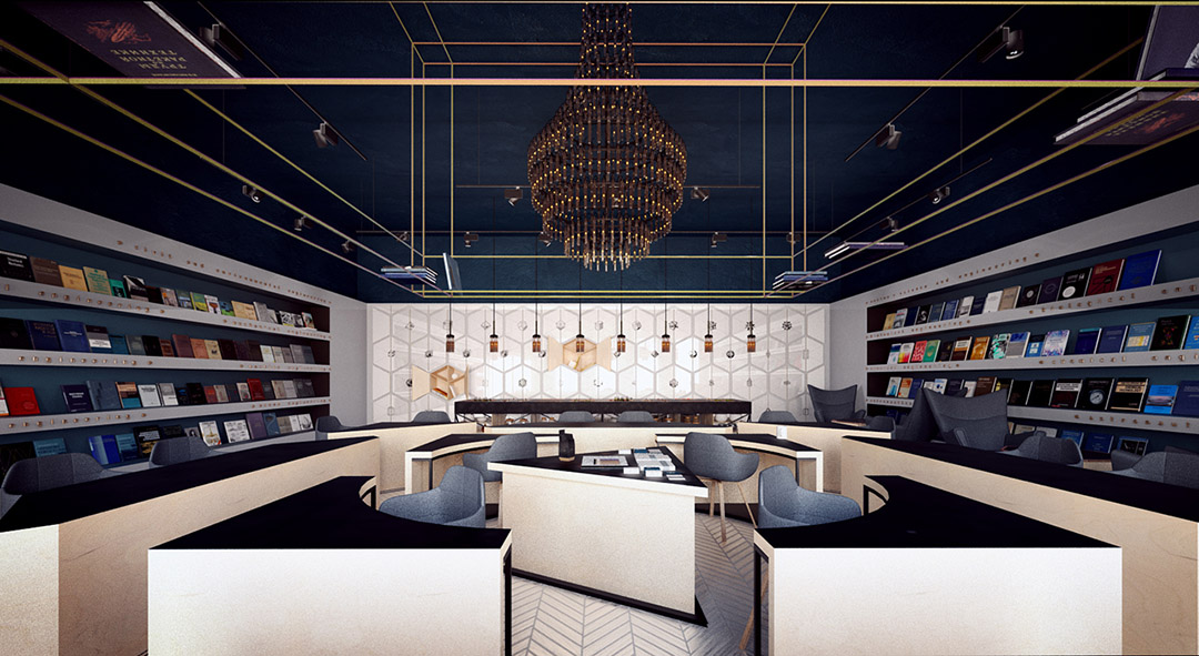 SCIENCE Café-library / Anna Wigandt - 谷德设计网