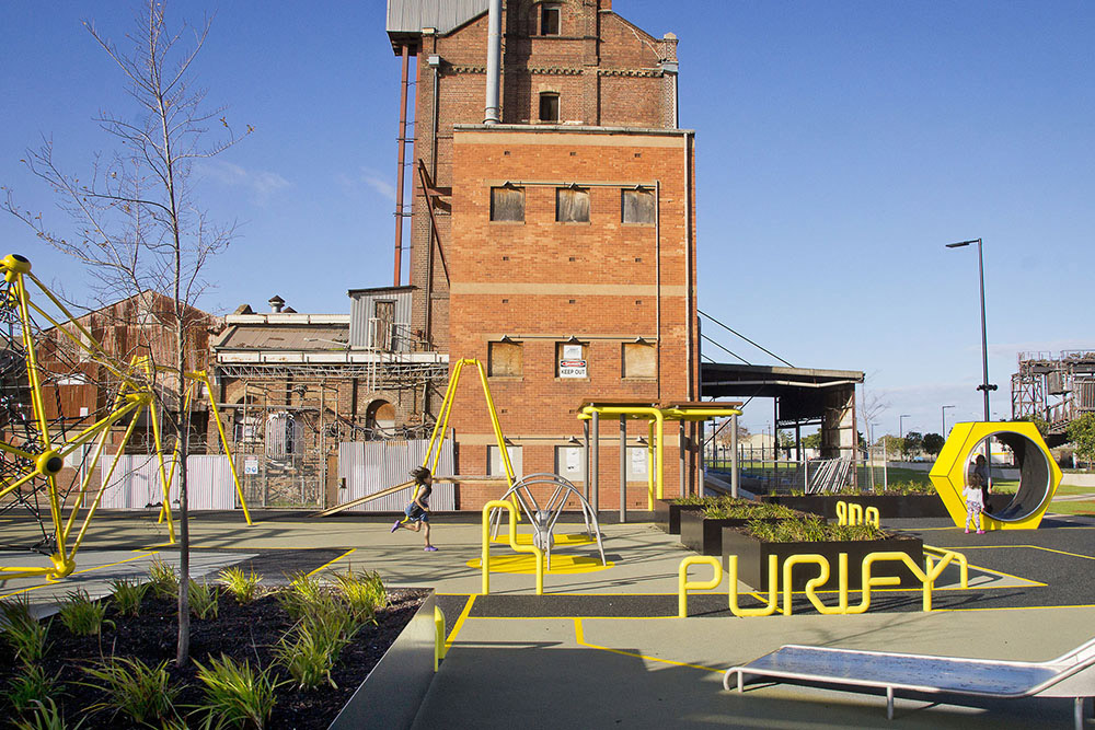 Port Adelaide Renewal: Hart’s Mill Surrounds / ASPECT - 谷德设计网