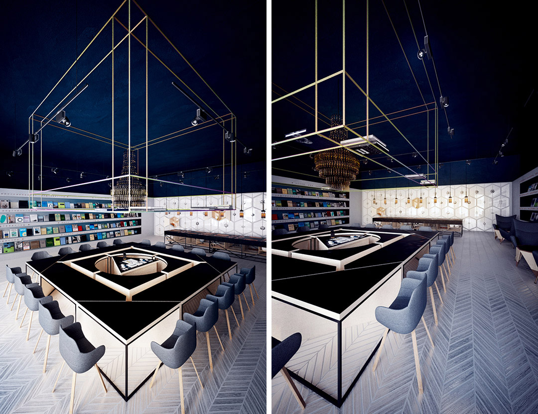 SCIENCE Café-library / Anna Wigandt - 谷德设计网