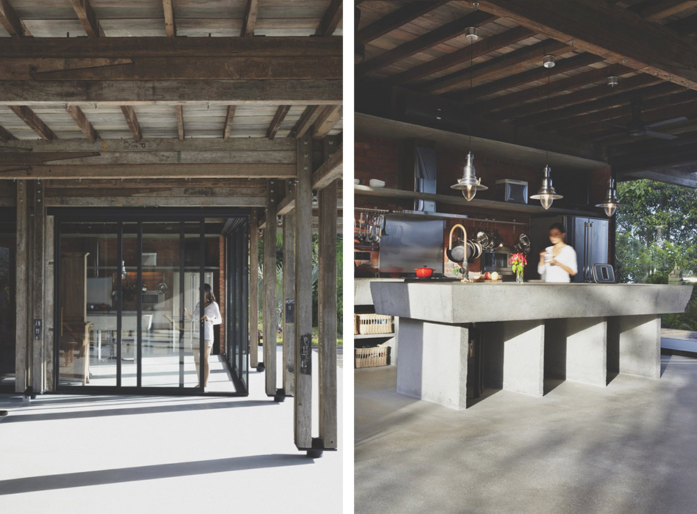 Reclaimed Telegraph Poles House / WHBC Architects - 谷德设计网