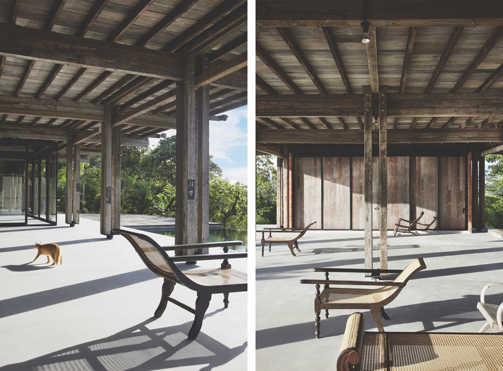 Reclaimed Telegraph Poles House / WHBC Architects - 谷德设计网