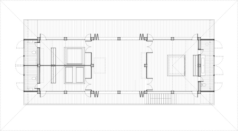 Reclaimed Telegraph Poles House / WHBC Architects - 谷德设计网