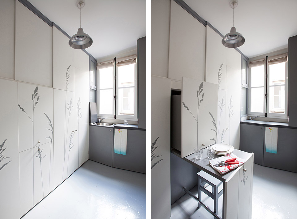 8 sqm apartment in Paris / Kitoko Studio - 谷德设计网