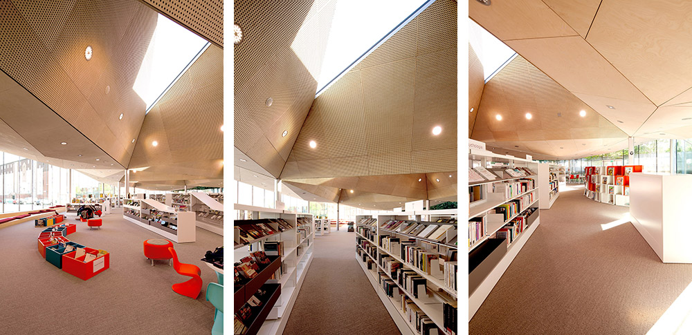 La Madeleine Media Library / D’HOUNDT+BAJART - 谷德设计网