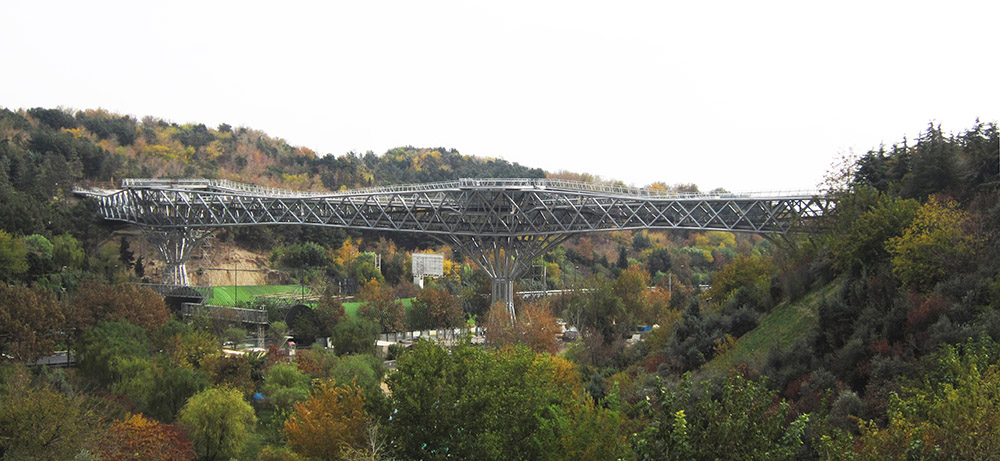 Tabiat Pedestrian Bridge / Diba Tensile Architecture - 谷德设计网
