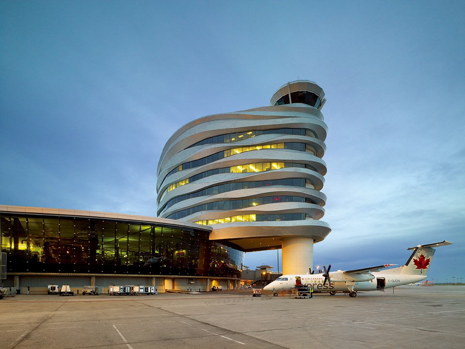Edmonton International Airport Combined Office / Control Tower by ...