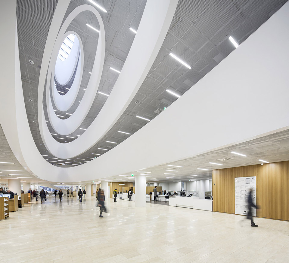 Helsinki University Main Library,Helsinki, Finland / Anttinen Oiva ...