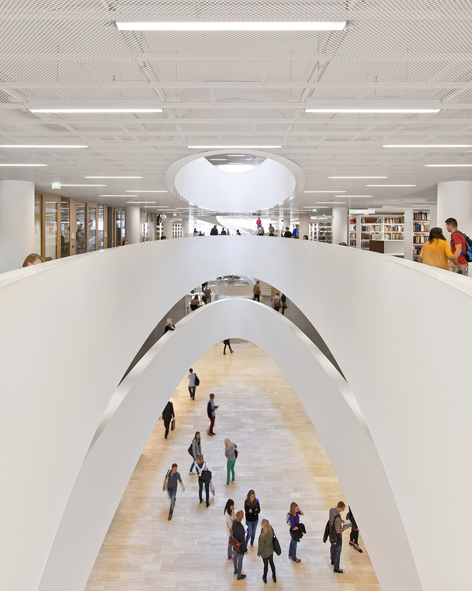 Helsinki University Main Library,Helsinki, Finland / Anttinen Oiva Architects - 谷德设计网