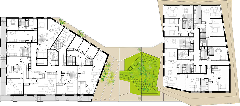 Housing, ZAC Masséna,Paris / Hamonic+Masson and Comte Vollenweider - 谷德设计网