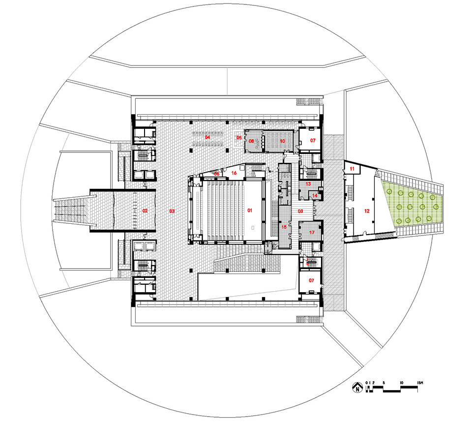 Zhejiang Campus Library, Tongji University, Jiaxing, Zhejiang Province ...