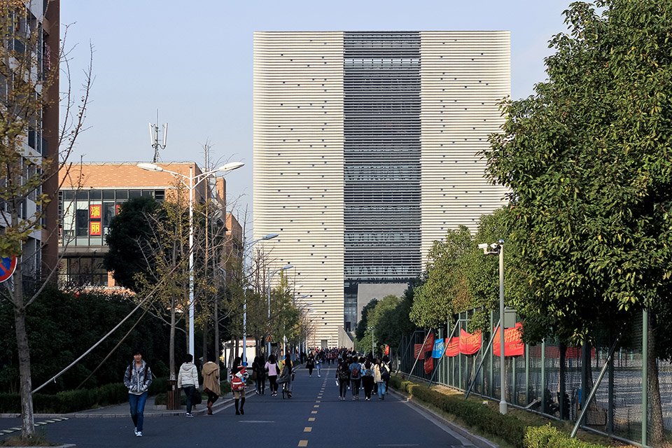 Zhejiang Campus Library, Tongji University, Jiaxing, Zhejiang Province ...