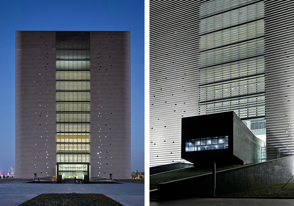 Zhejiang Campus Library, Tongji University, Jiaxing, Zhejiang Province ...