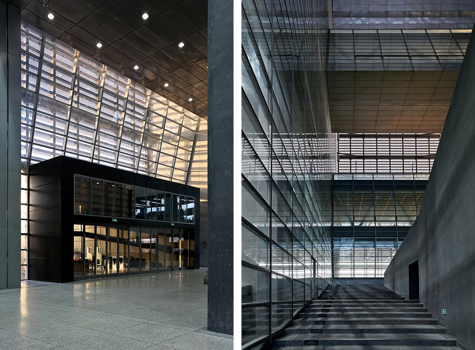 Zhejiang Campus Library, Tongji University, Jiaxing, Zhejiang Province ...