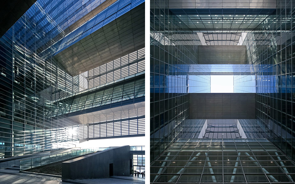 Zhejiang Campus Library, Tongji University, Jiaxing, Zhejiang Province ...